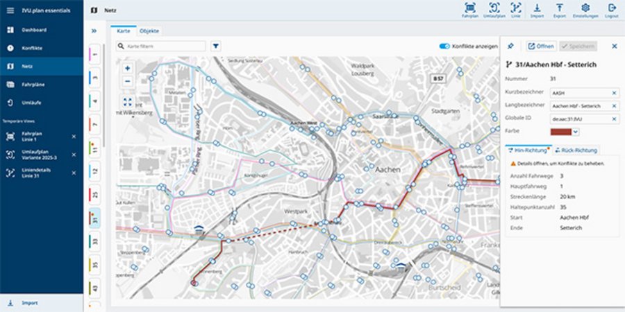 IVU.plan [essentials] - the planning tool for public transport operators