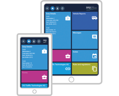 IVU | IVU.pad for bus and rail