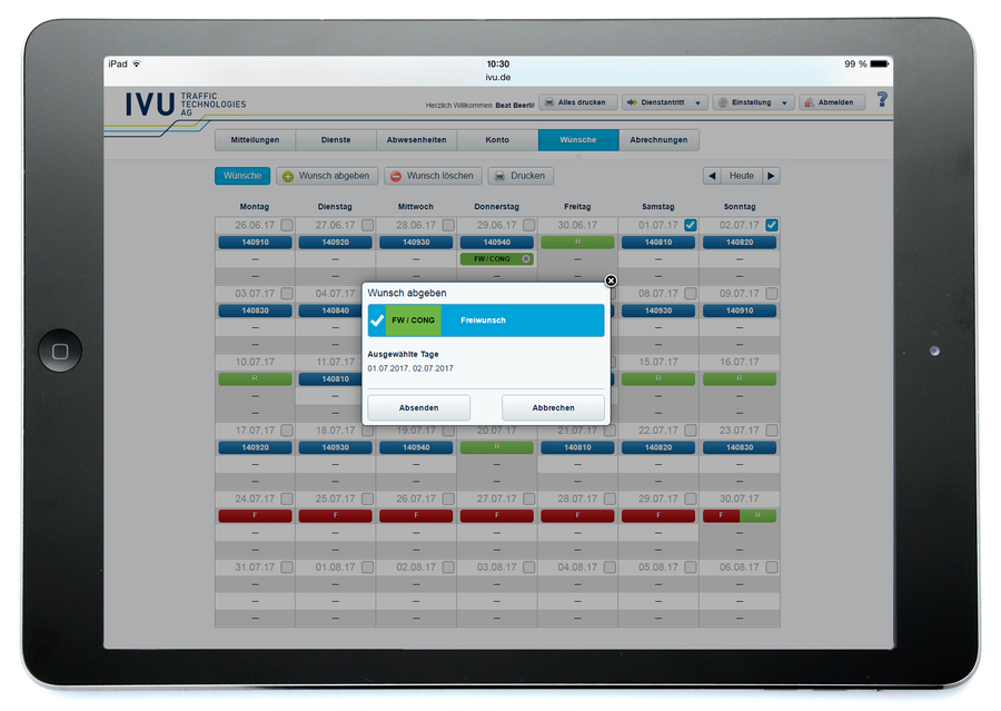 IVU.suite bei PostAuto